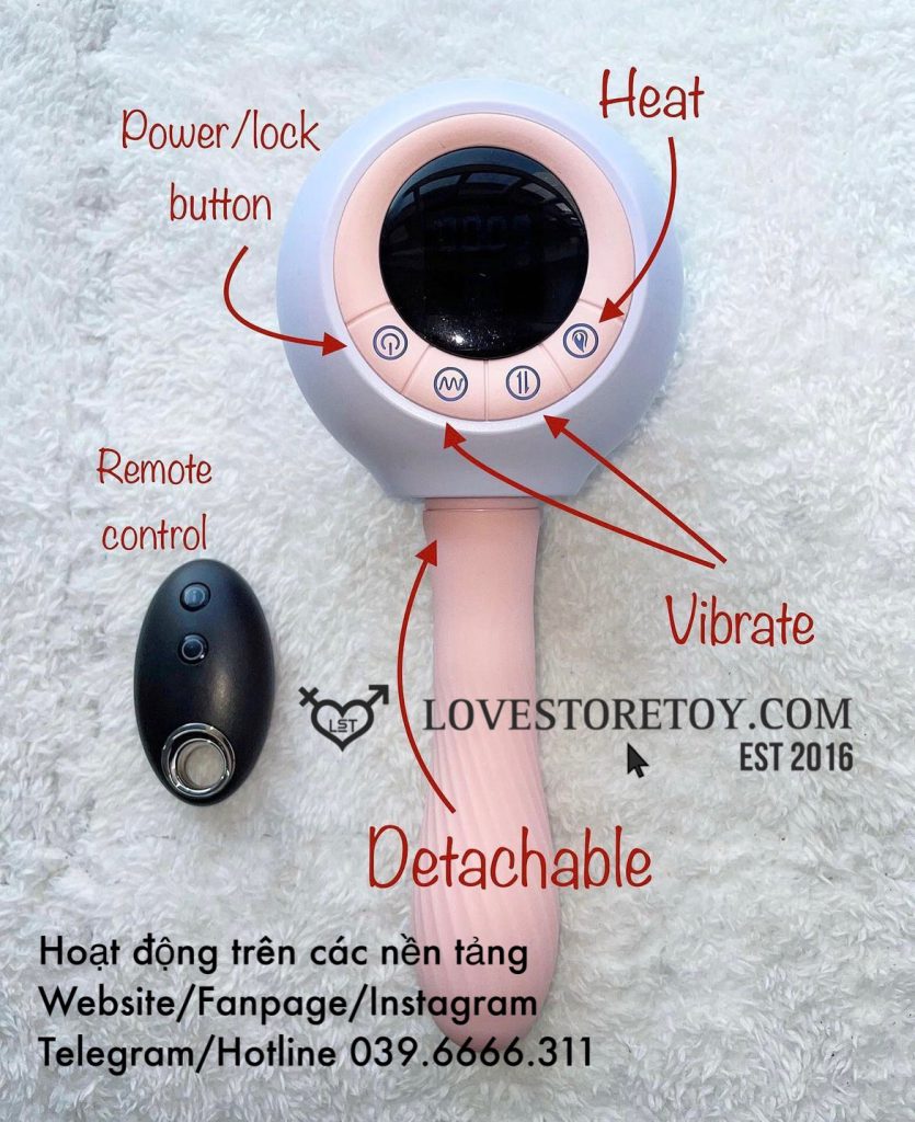 QUE RUNG THỤT CAO CẤP PEARLSVIBE - Lovestoretoy®