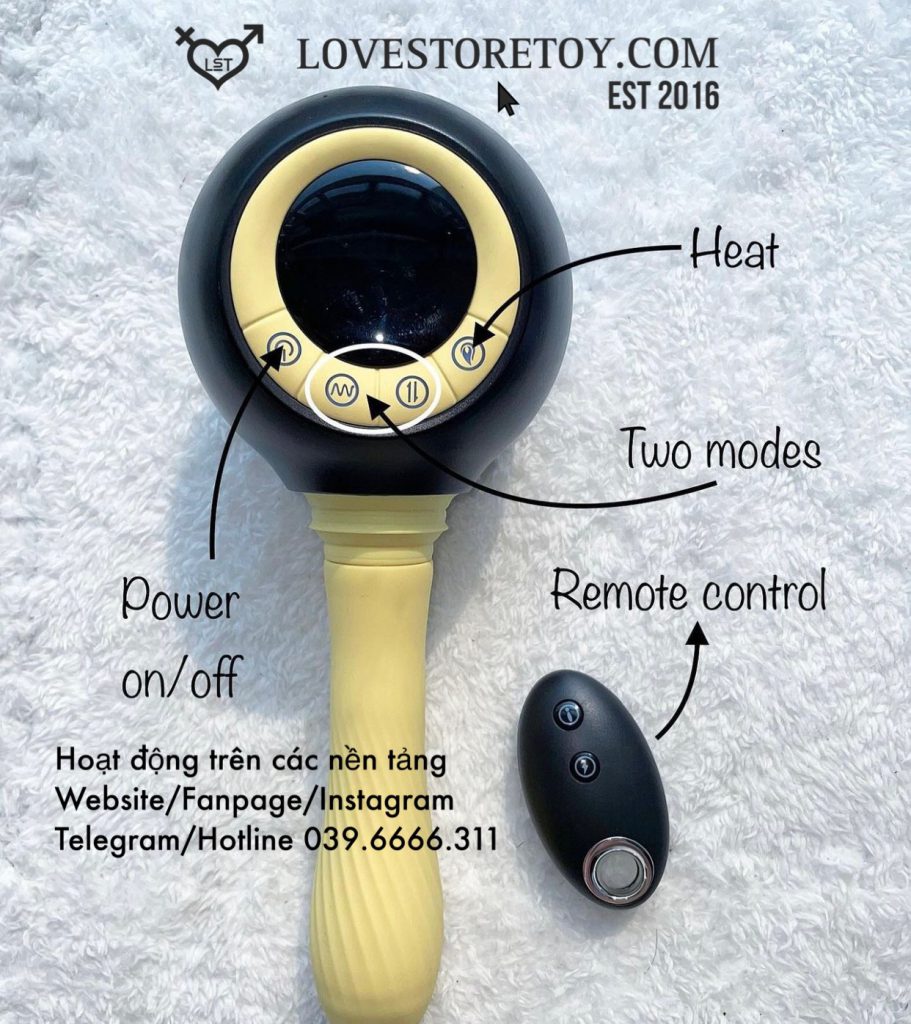 QUE RUNG THỤT CAO CẤP PEARLSVIBE - Lovestoretoy®